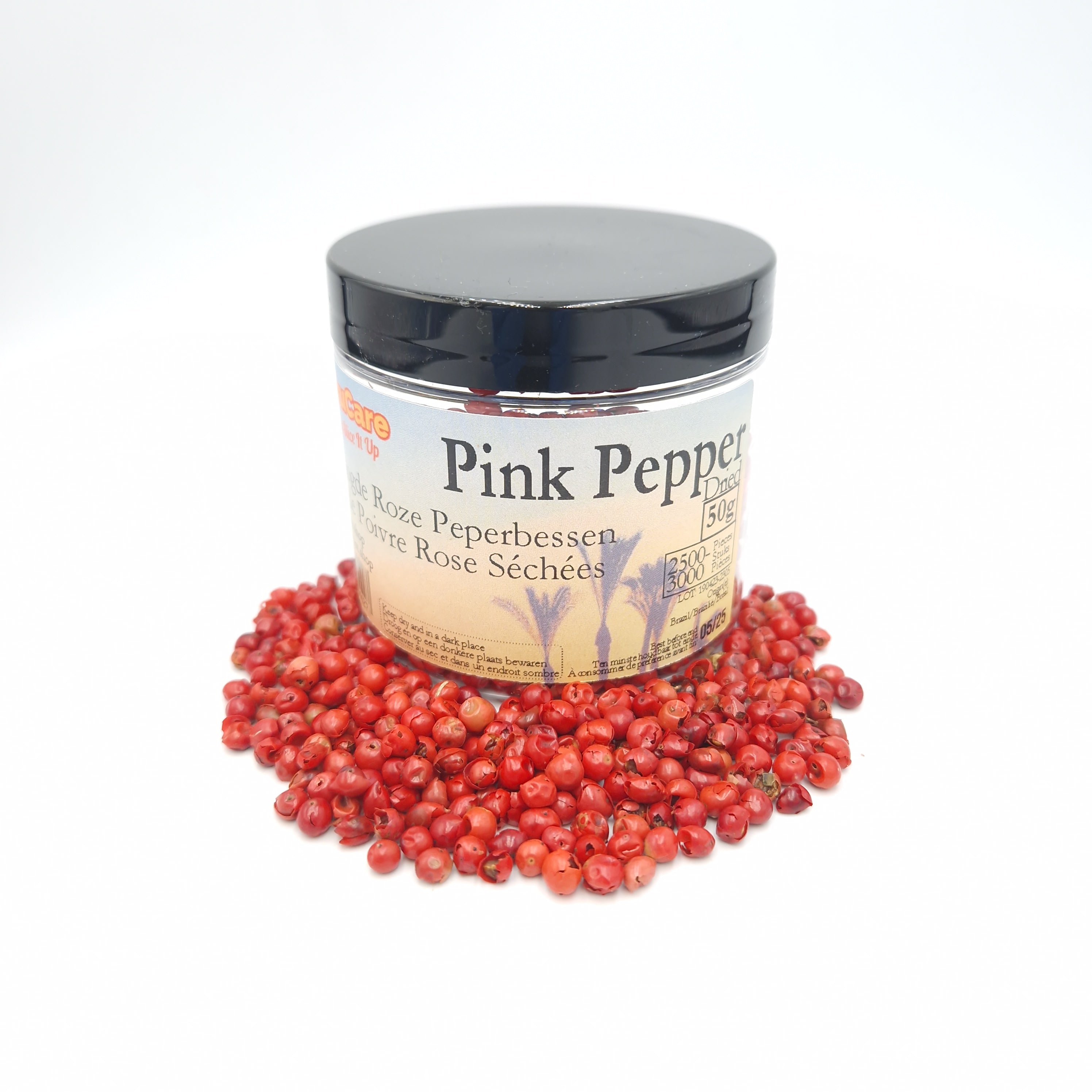 Gedroogde Roze Peper Bessen – Frucare